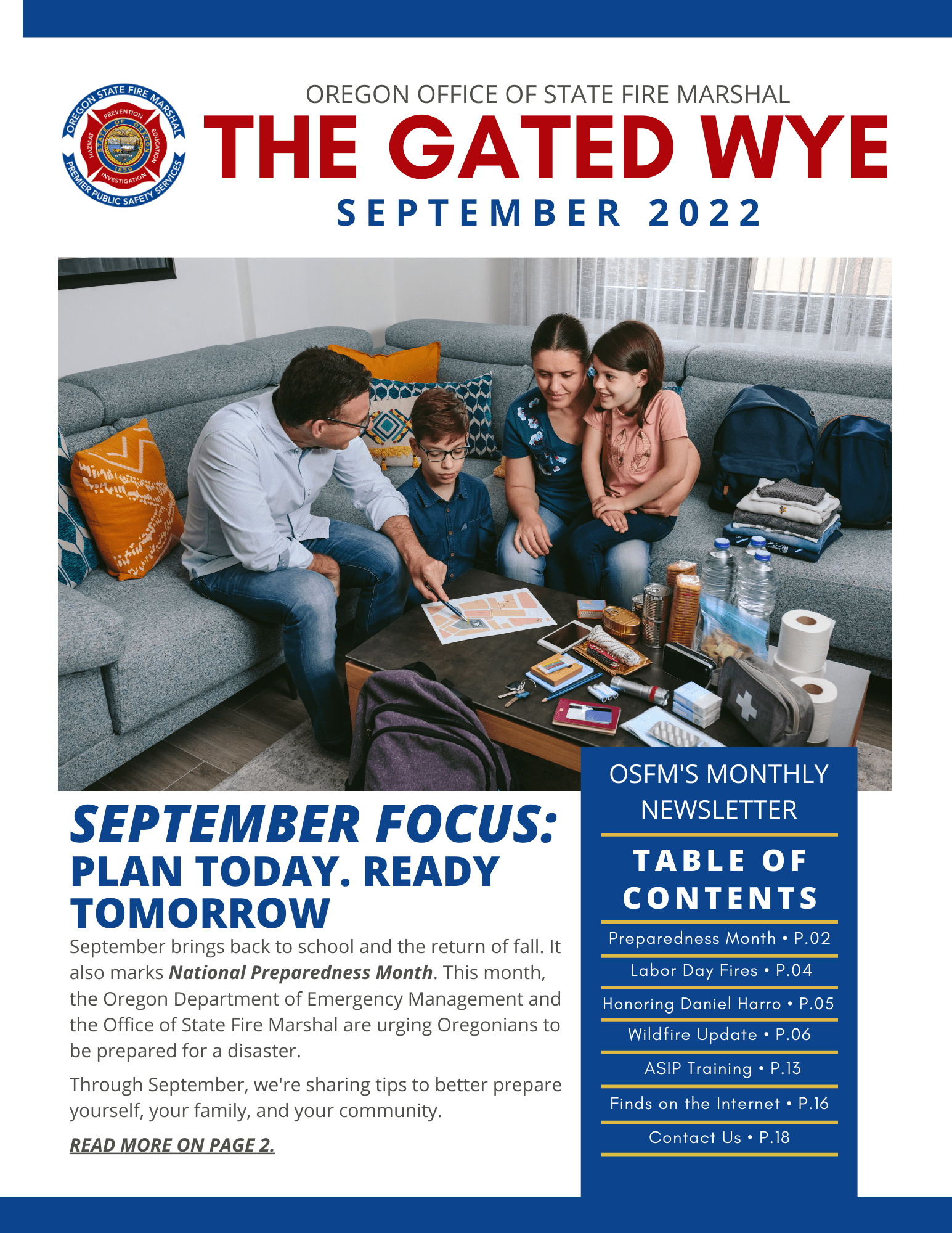 Pre-Positioned Resources – Oregon Office of State Fire Marshal