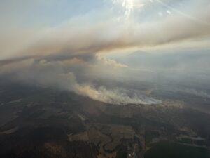 Firefighters Continue Aggressive Work on Flat Fire Near Sisters ...